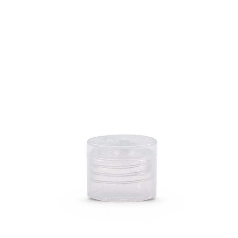 24-410 Natural PP Plastic Smooth Flip Top Cap | FH Packaging