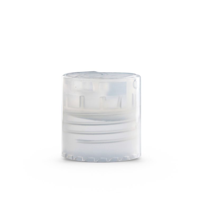 Transparent Design: 24-410 Clear Smooth Disc Top Cap | FH Packaging