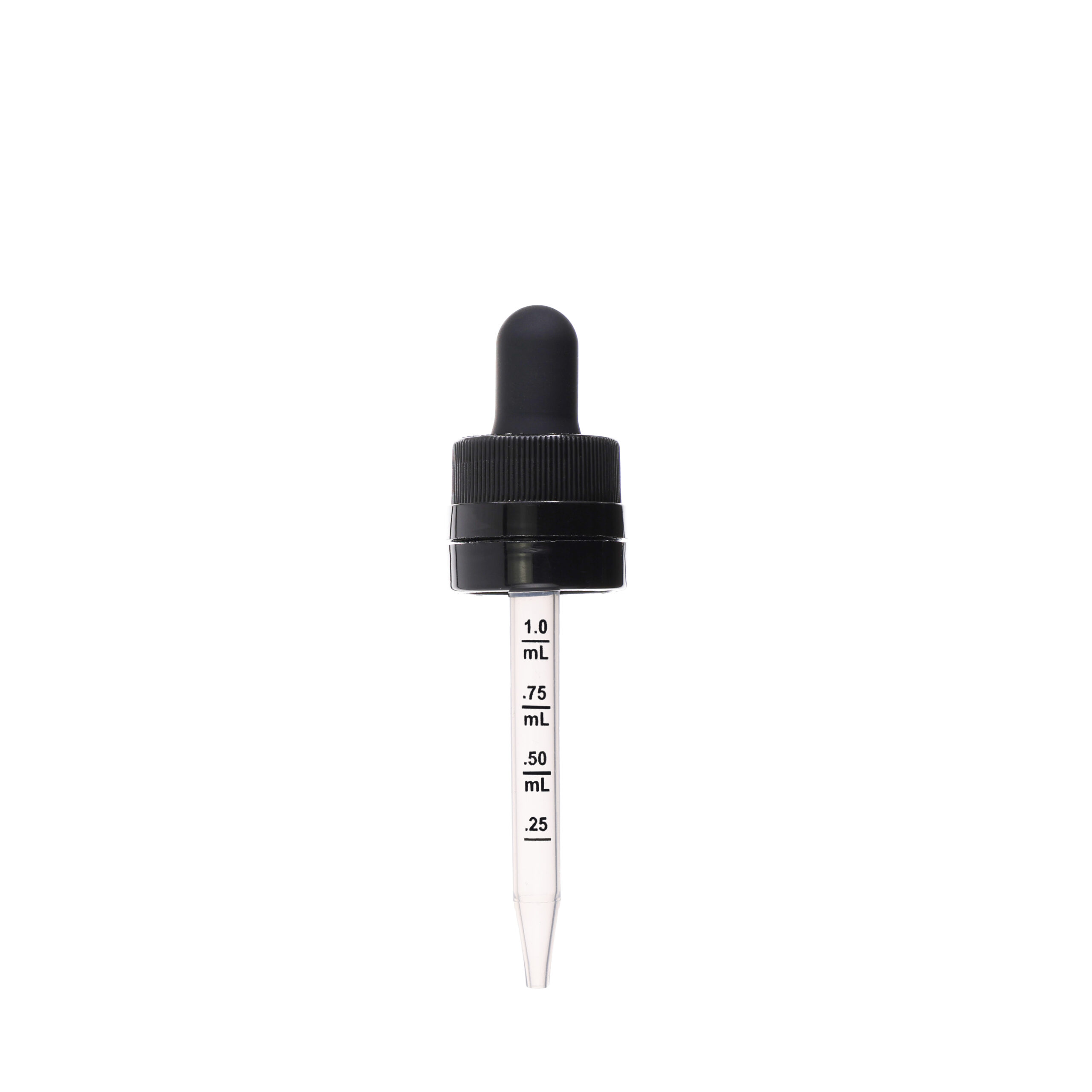 Black 18-415 CRC Dropper: Precise Control for Various Liquids | FH Packaging